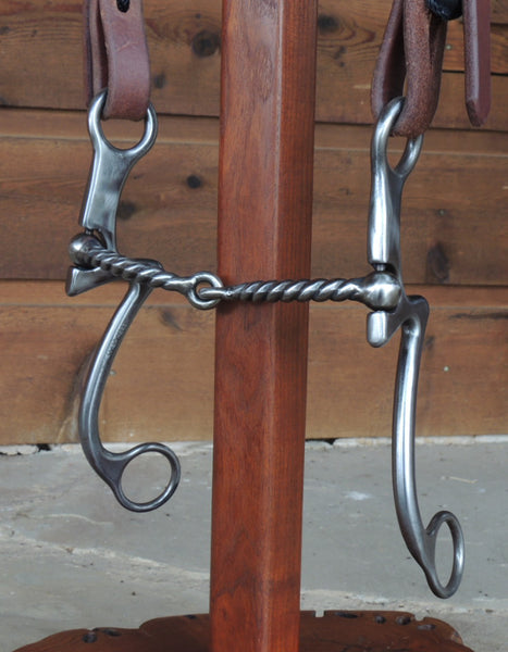 7 Twisted Wire Snaffle – Kerry Kelley Bits & Spurs