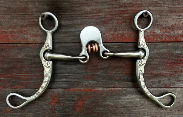 65 Floating Spoon Scroll – Kerry Kelley Bits & Spurs