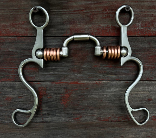 10 Milk Man Hinge Port Copper Rings – Kerry Kelley Bits & Spurs