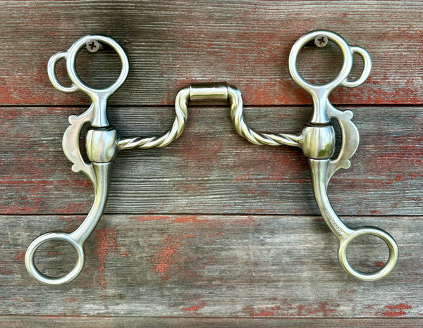 Pecos Twisted Wire Hinge Port – Kerry Kelley Bits & Spurs