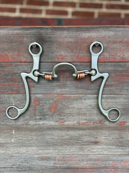7 Ported Chain w/ Copper Rings – Kerry Kelley Bits & Spurs