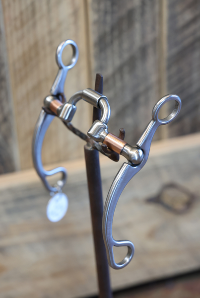 65 Milk Man Hinge Port Scroll – Kerry Kelley Bits & Spurs
