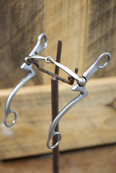 7 Square Snaffle Scroll – Kerry Kelley Bits & Spurs