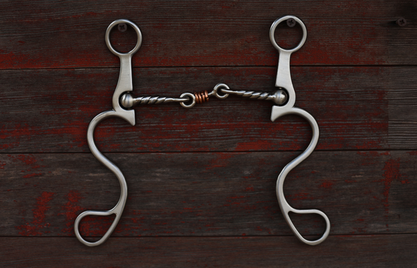 10 Dog Bone Twisted Wire – Kerry Kelley Bits & Spurs